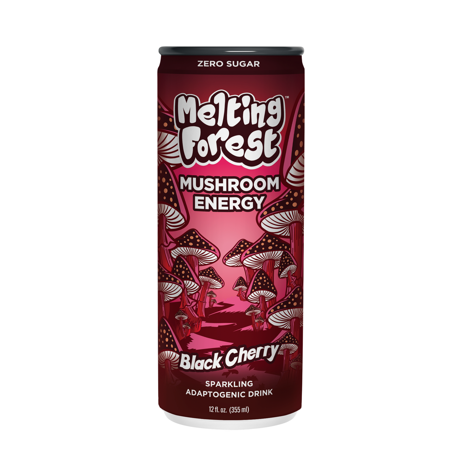 Mushroom Energy Drink 12 Pack - Black Cherry Flavor – Melting Forest