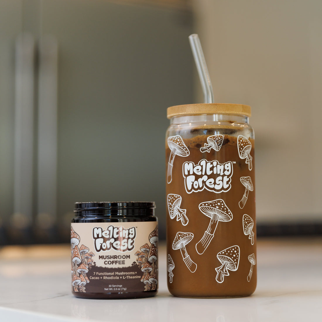 Mushroom Coffee - Adaptogenic Instant Coffee – Melting Forest